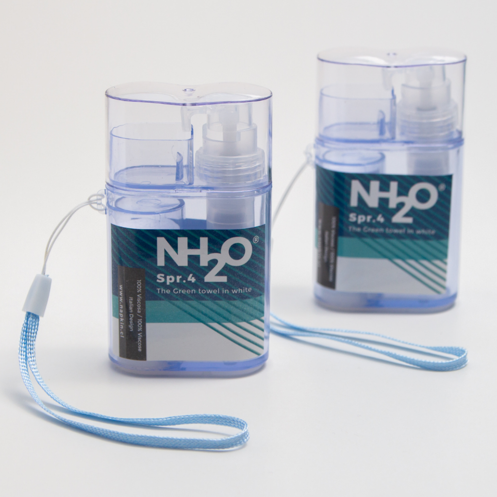 NH2O SPR.4 Eco NAPKIN (Dispensador spray llévalo a todas partes para el ...